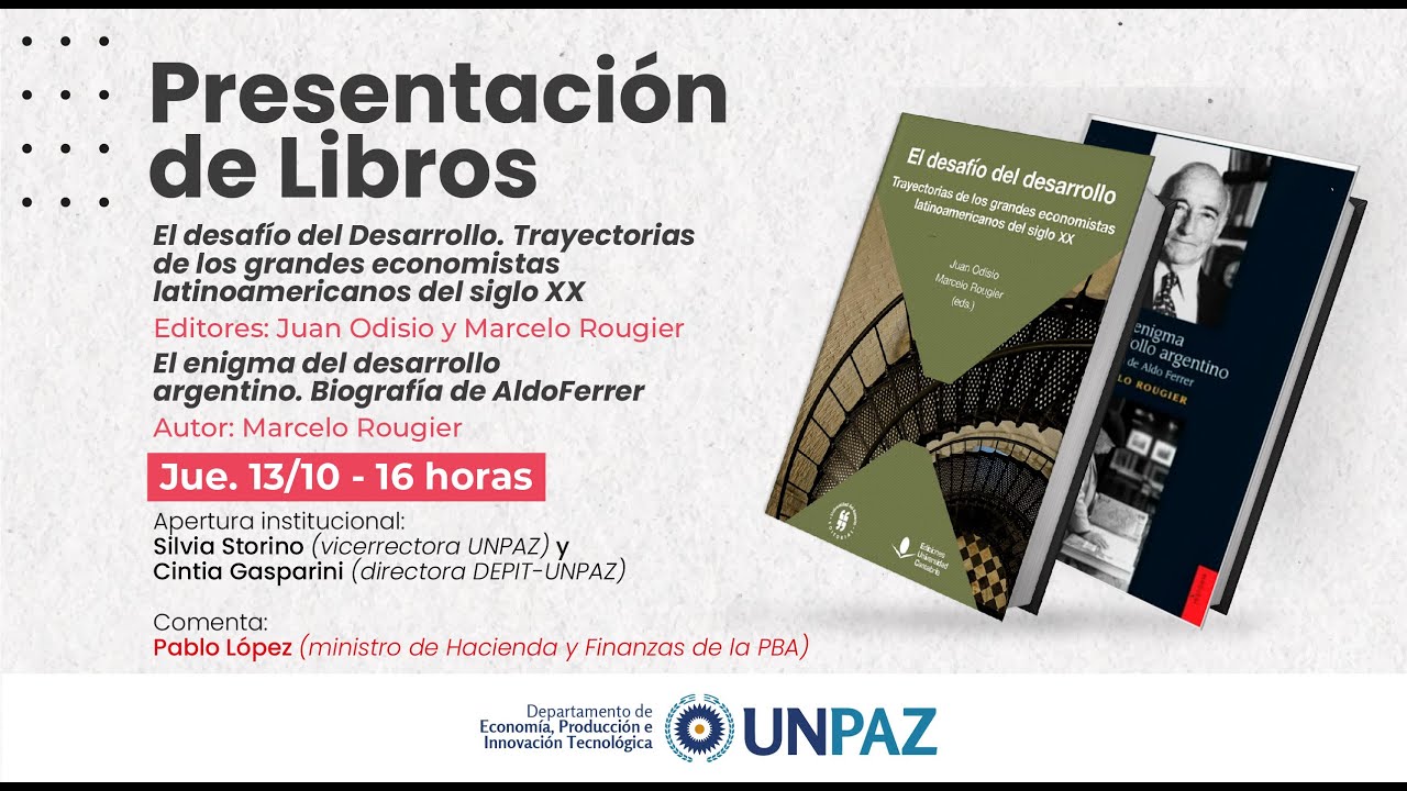 13-10-2022. Presentación de libros en la UNPAZ. Participación de ...